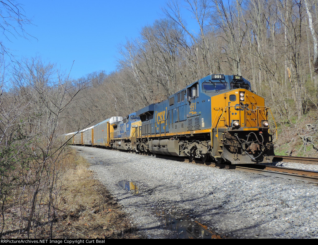 CSX 991 and 7831